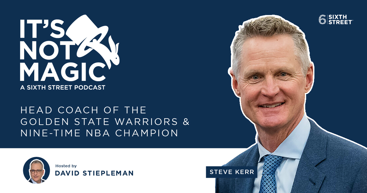 A Conversation with Steve Kerr at the 15th Annual Sixth Street Offsite ...