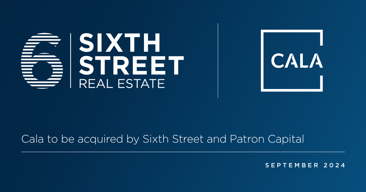 Cala announces new ownership Legal & General agrees sale with Sixth ...