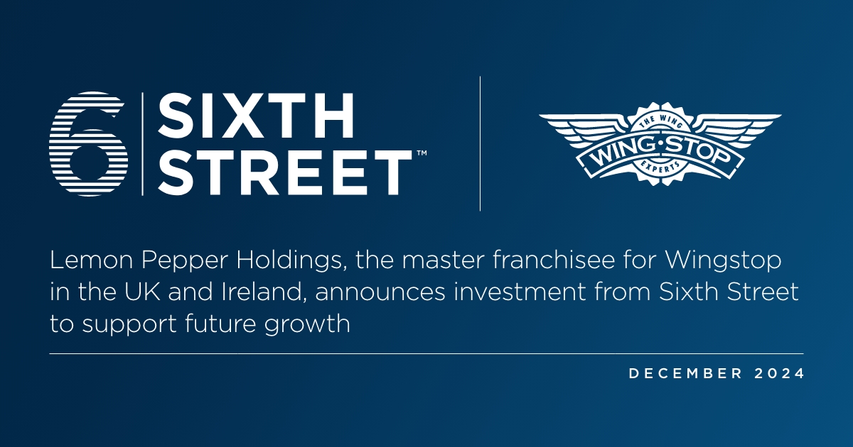 Lemon Pepper Holdings, the master franchisee for Wingstop in the UK and ...