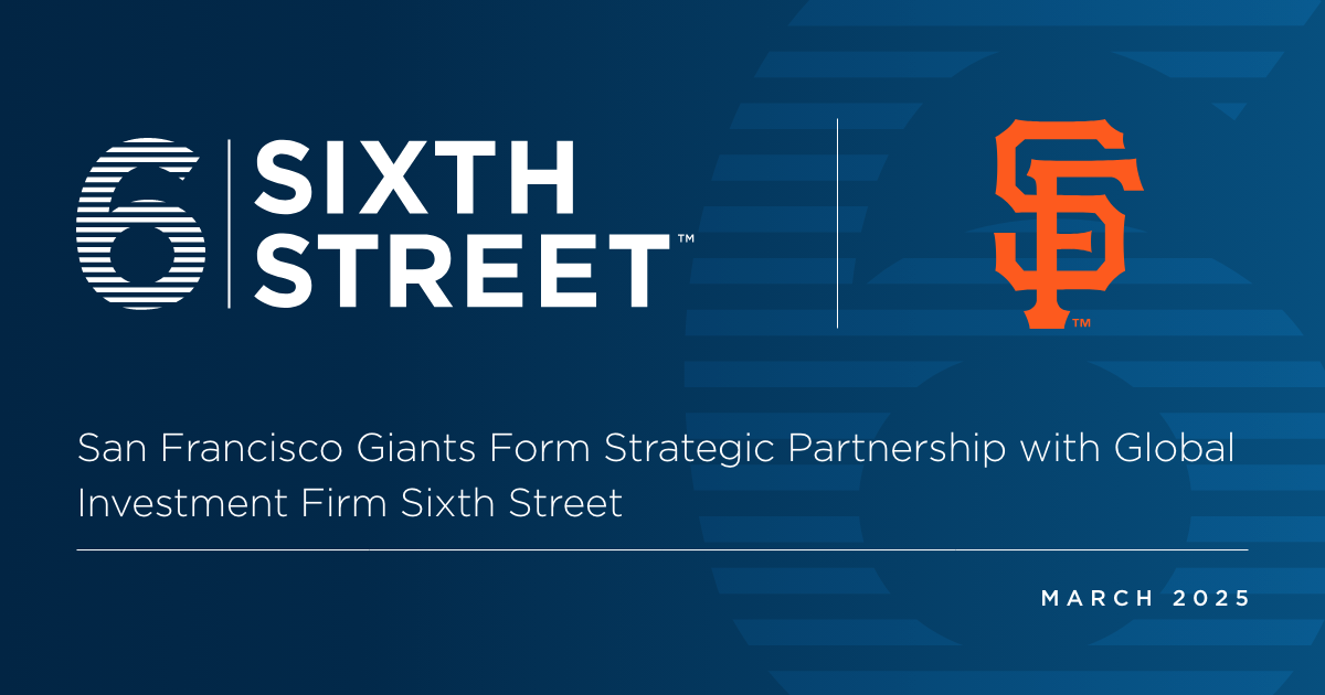 San Francisco Giants Form Strategic Partnership with Global Investment ...