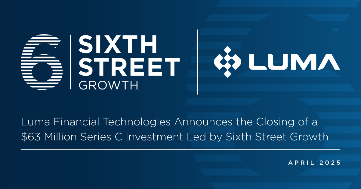 Luma Financial Technologies Announces the Closing of a $63 Million Series C Investment Led by ...