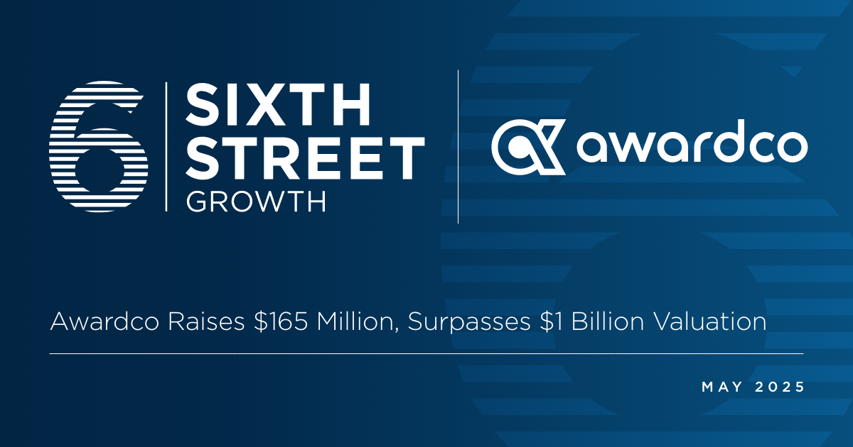 Awardco Raises $165 Million, Surpasses $1 Billion Valuation - Sixth Street