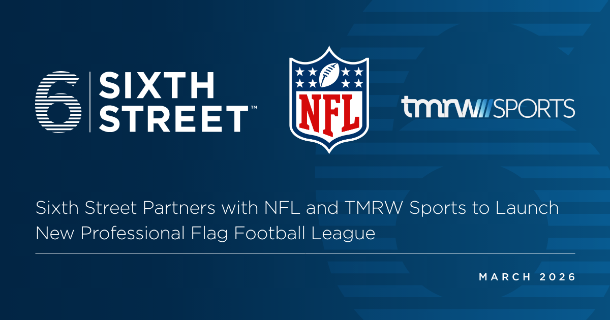NFL Partners with TMRW Sports and World-Class Investors and Athletes to ...